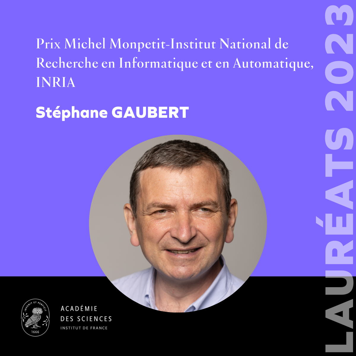 Stéphane Gaubert lauréat 2023 du prix Michel Monpetit - Inria de l ...